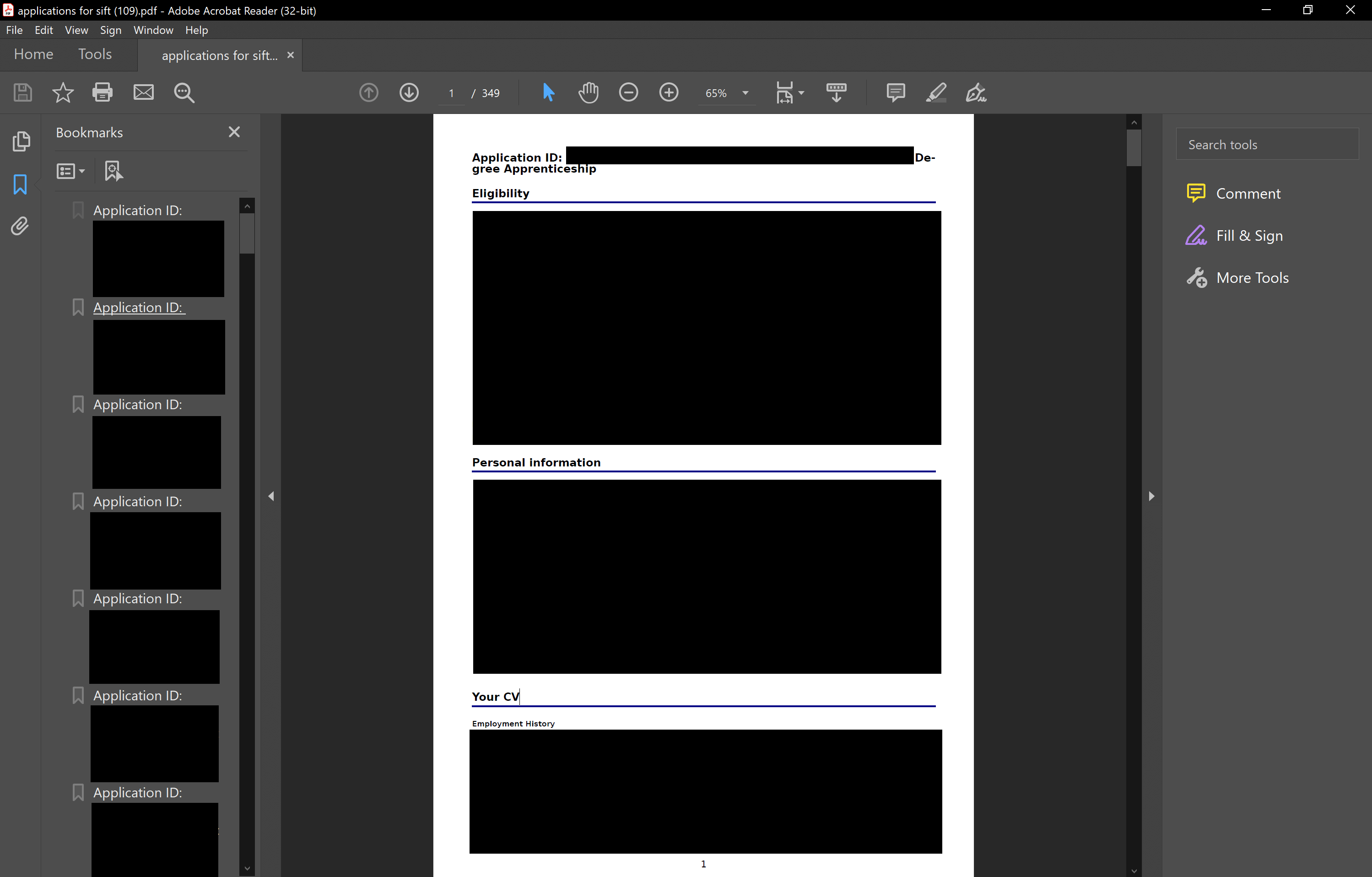 Using PyPDF2 to score keywords in a job application | Shedload Of Code